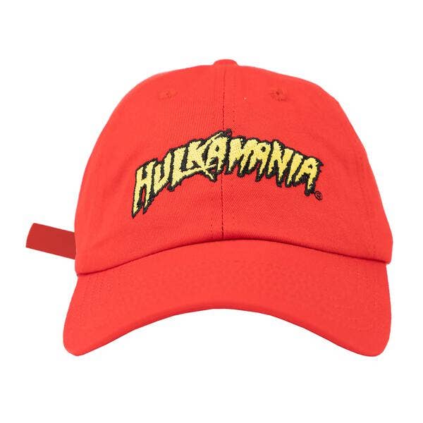 Red Hulkamania Dad Cap RIP Hulk Hogan – The Vintage NYC