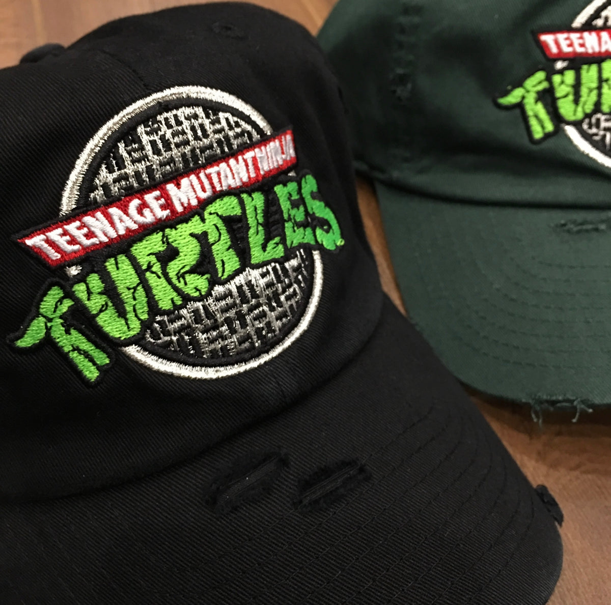 TMNT Dad Cap Multiple Colors Available Dad Cap Hat – The Vintage NYC